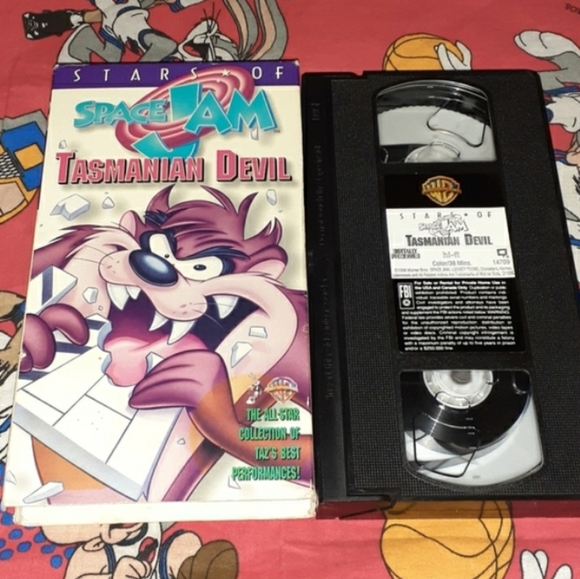 Vintage | Media | 996 Taz Space Jam Stars Best Of Vintage 9s | Poshmark